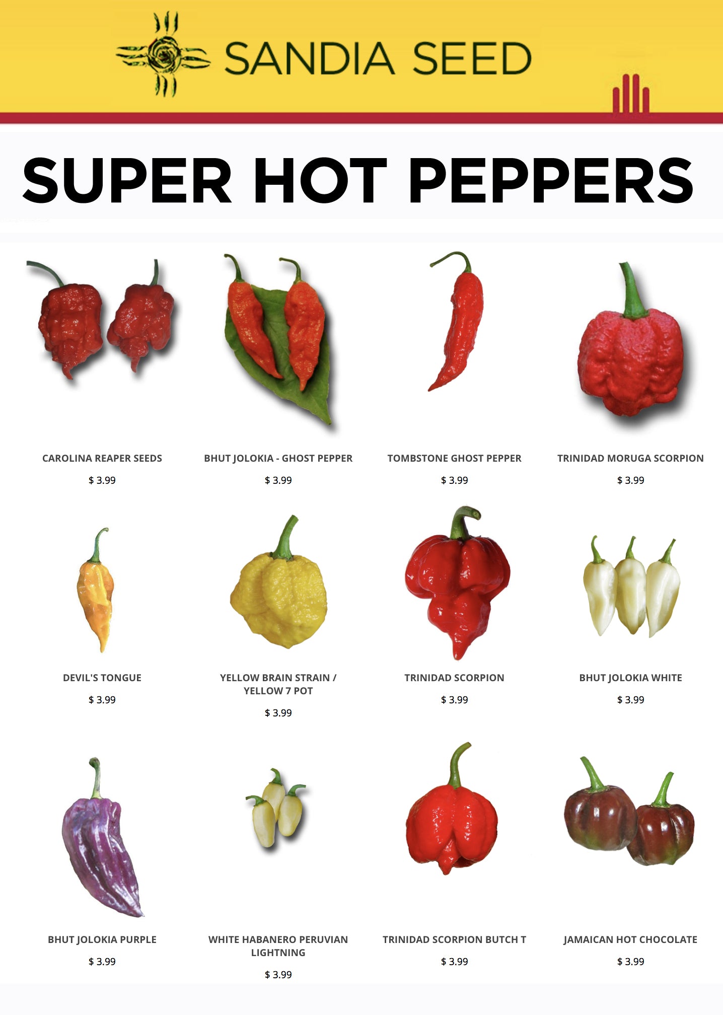 4th Hottest Pepper In The World