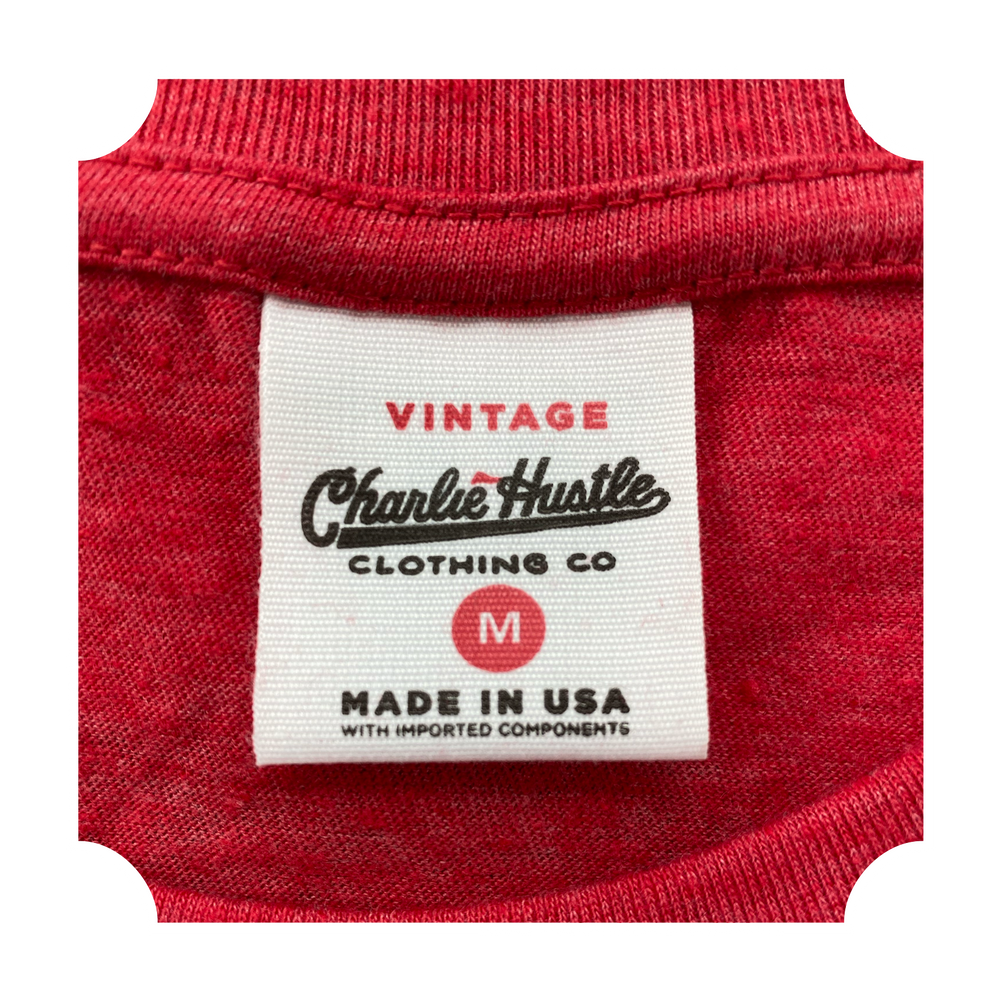 Charlie Hustle® T Shirt Rufus Teague