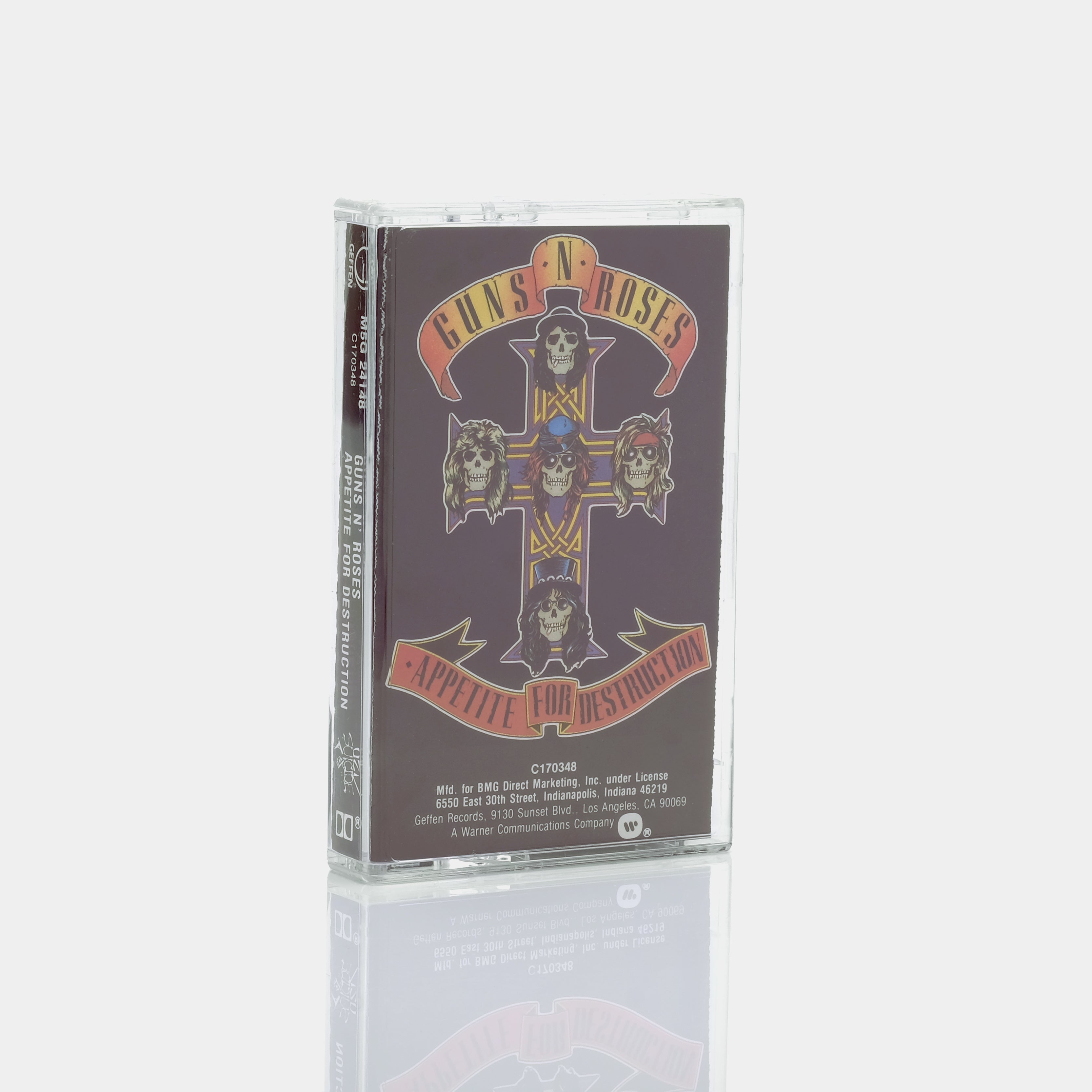 Guns N Roses Appetite For Destruction Cassette Tape Retrospekt