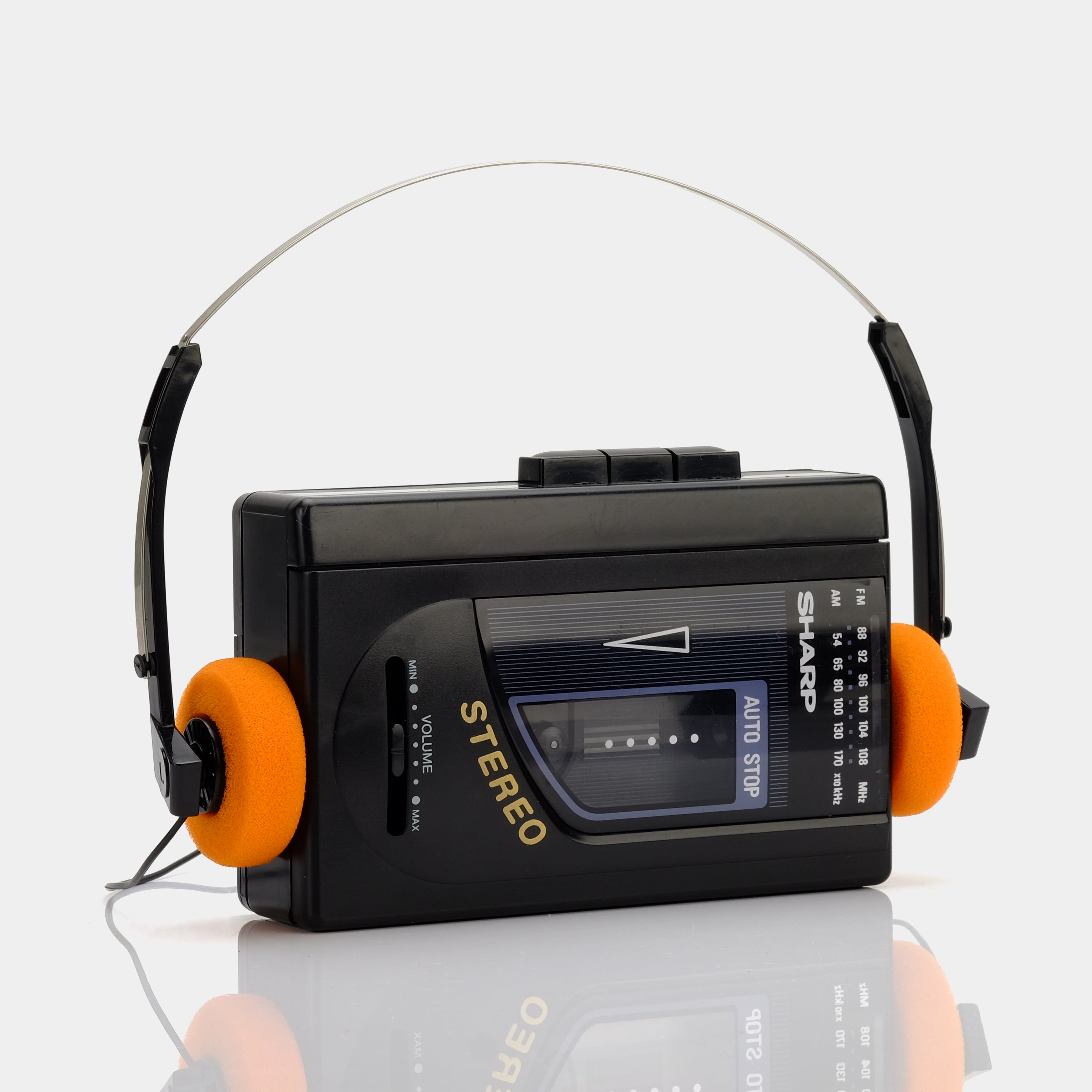 Sharp Amfm Portable Cassette Player Retrospekt