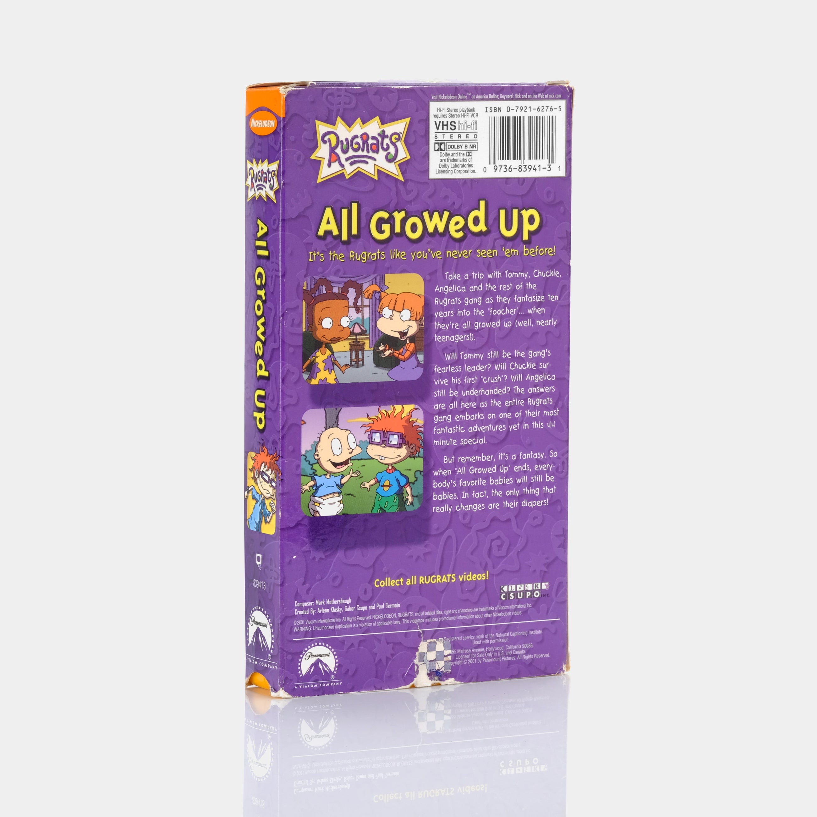 The Rugrats All Growed Up Vhs Tape