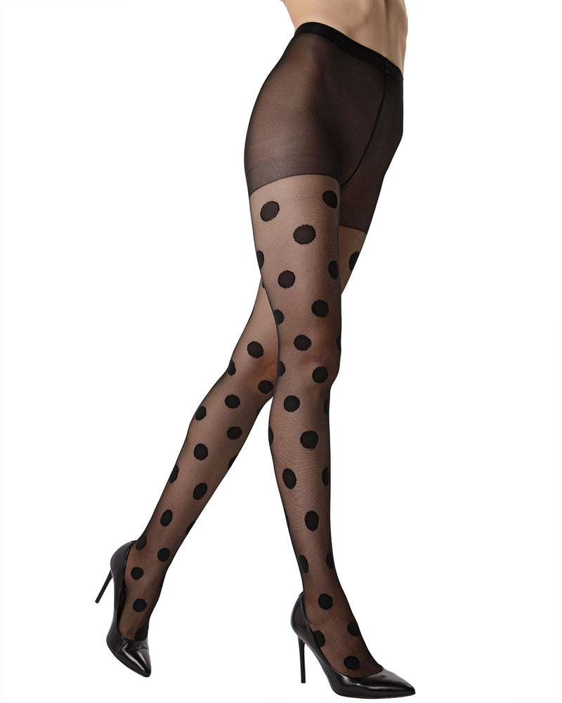 Sheer Polka Dot Tights Womens Sheer Tights By Memoi®