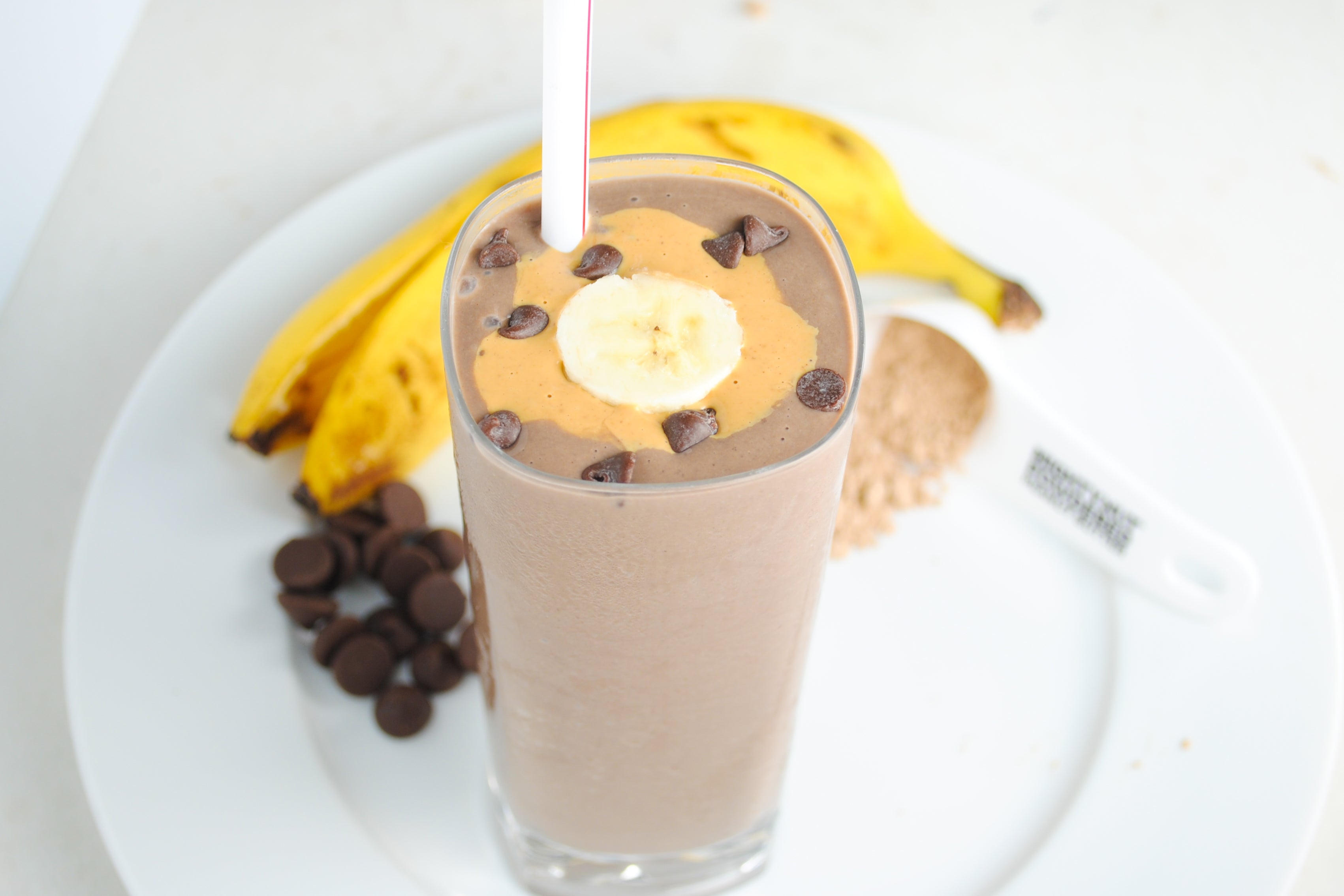 Chocolate Peanut Butter Banana Smoothie Peanut Butter And Co