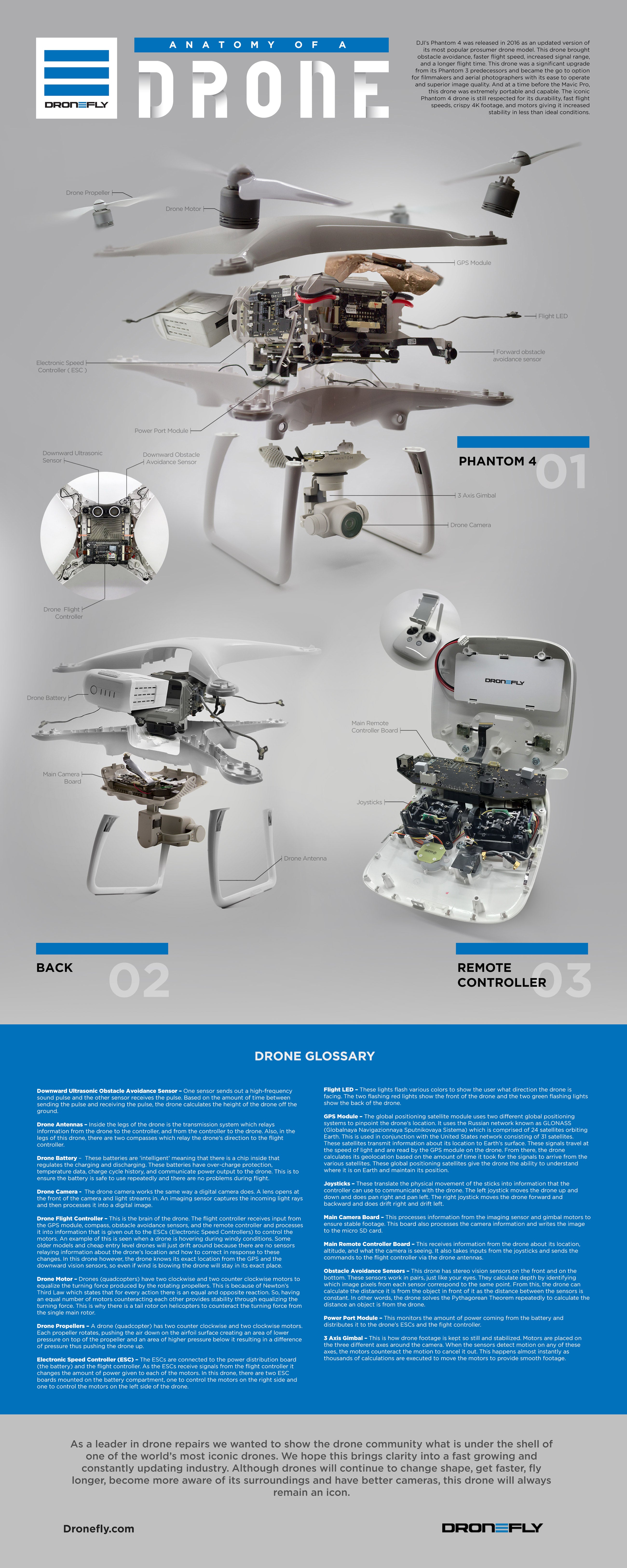 Estas Son Las Partes De Un Dron Por Dentro Infografía Todrone