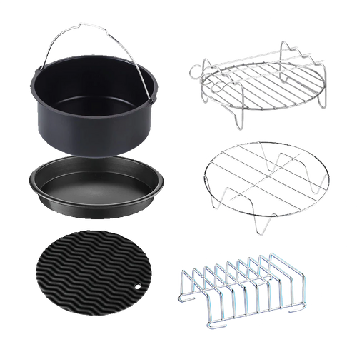 6 Piece Small Air Fryer Accessory Set Gwa0007