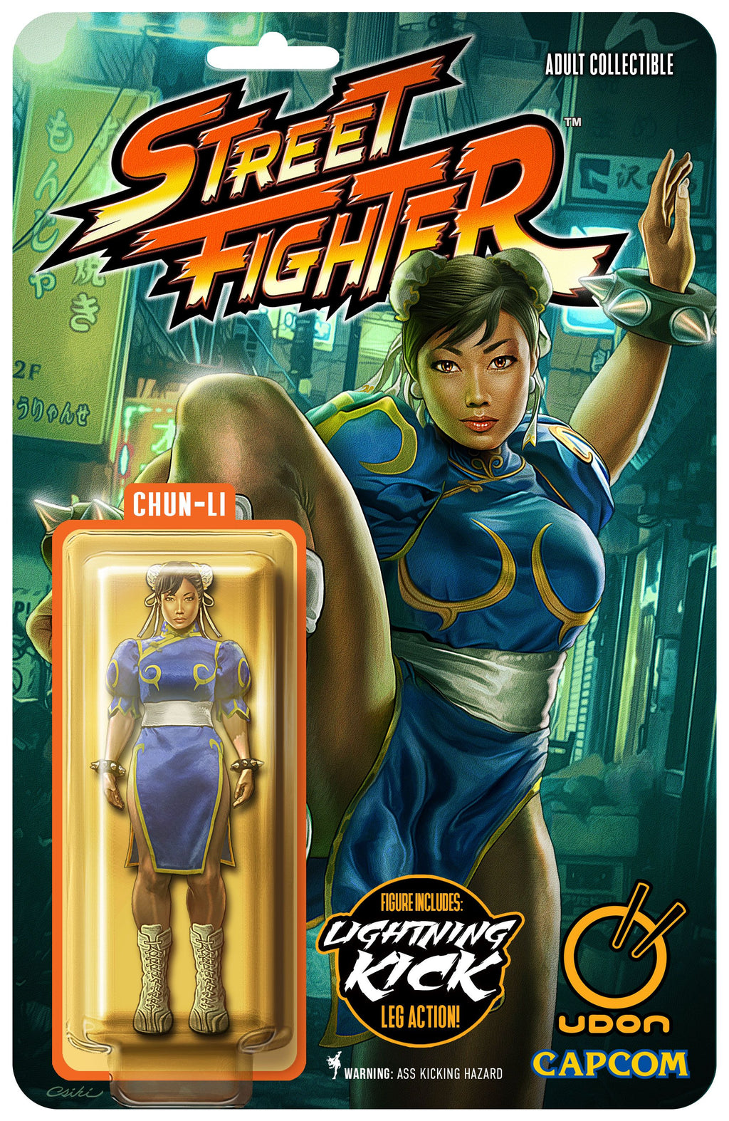 Street Fighter Masters Chun Li 1 Rob Csiki Exclusive Options Krs