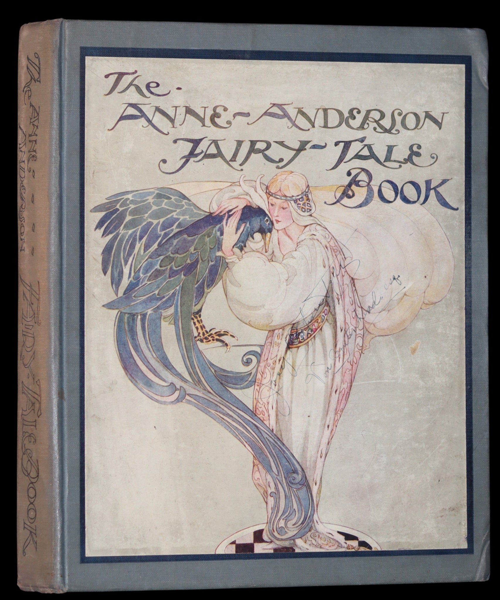 1923 Rare Book The Anne Anderson Fairy Tale Book Illustrated First