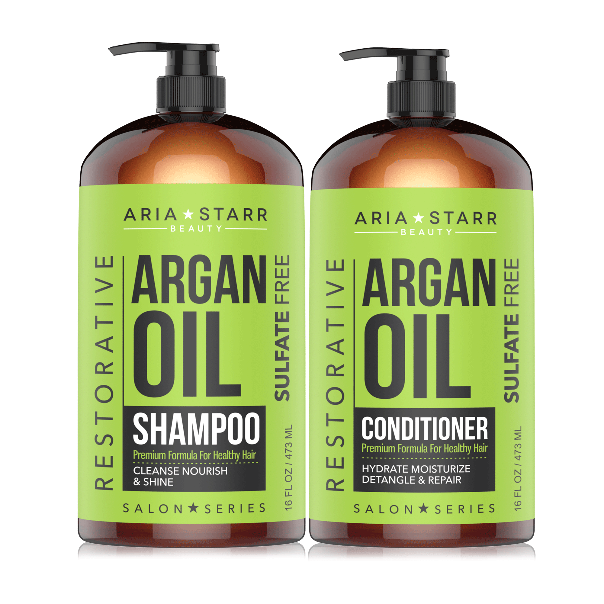 Argan Oil Shampoo Conditioner Set Aria Starr Beauty Reviews On