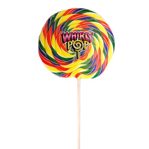 Rainbow Whirly Pops