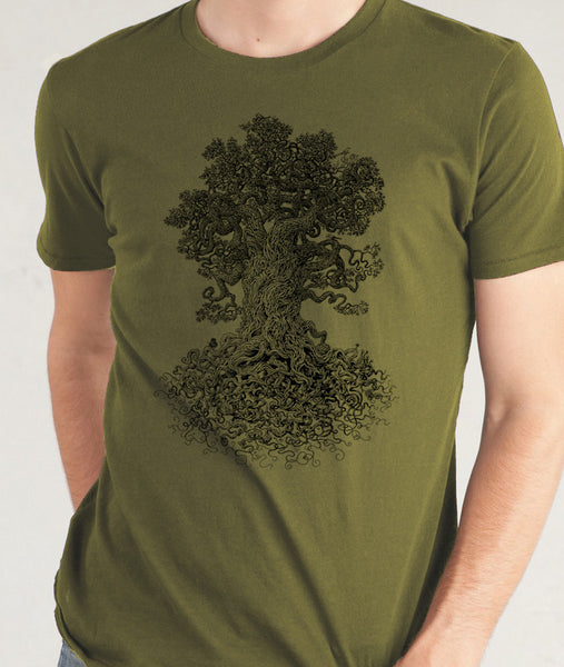 Gnarled Tree Shirt Scatterbrain Tees