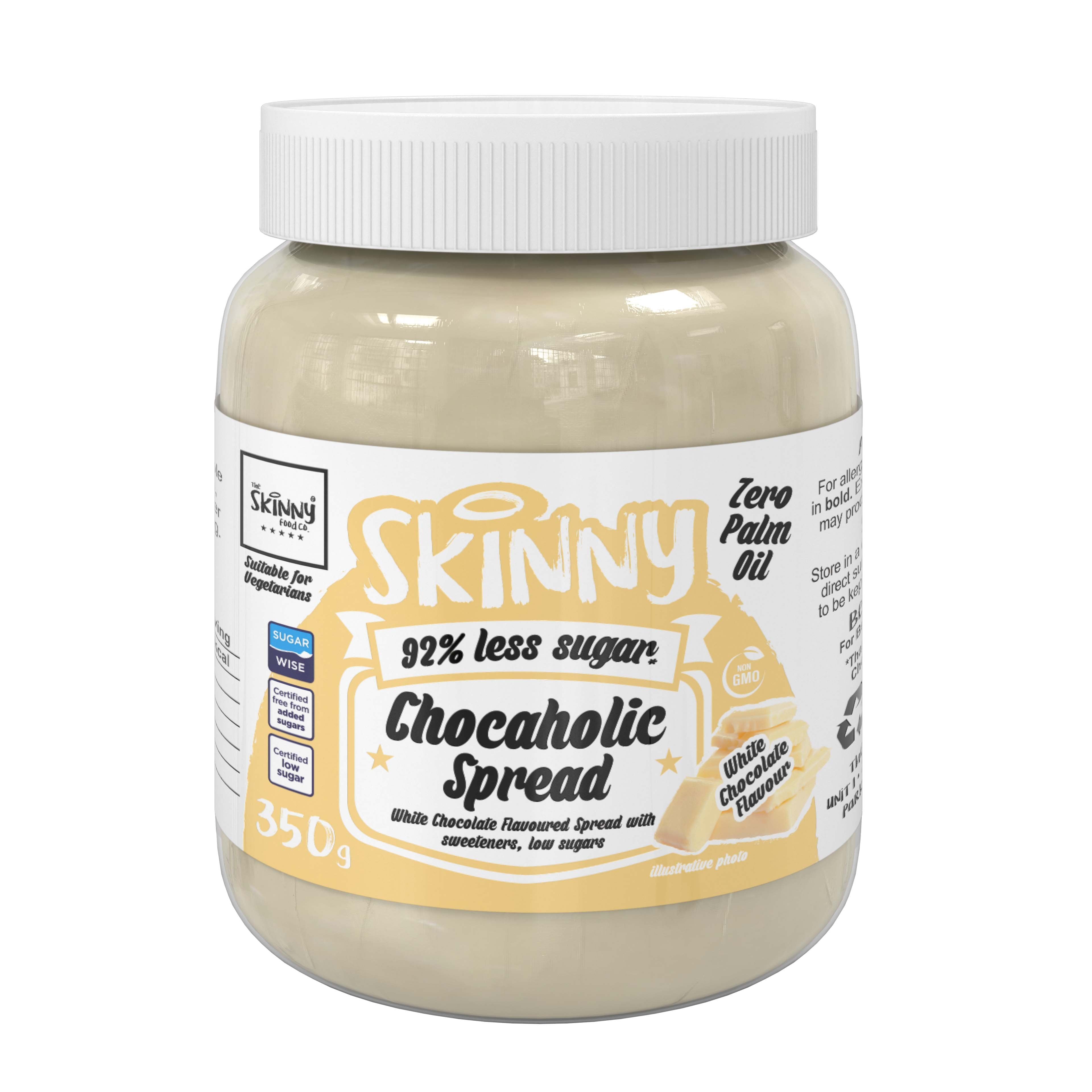 The Skinny Food Co Spreads Chocaholic White Chocolate Low Sugar