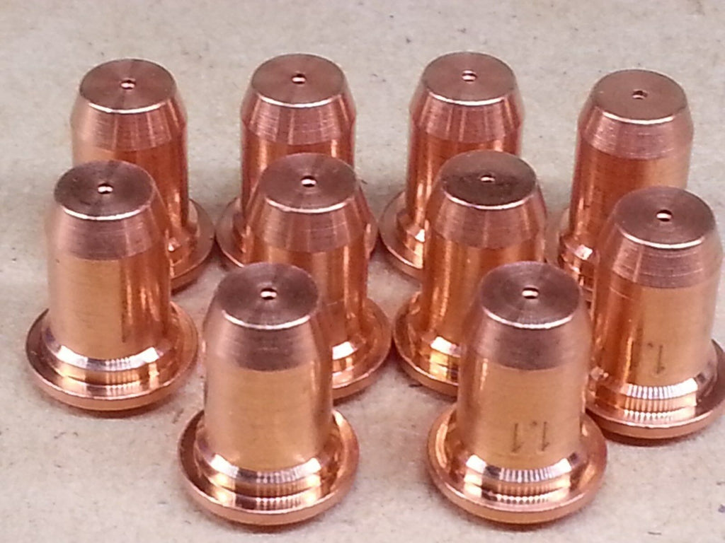 10pc Pt 60 Pt 40 Ipt60 Ipt 60 Plasma Torch 60a Drag Cutting Nozzles