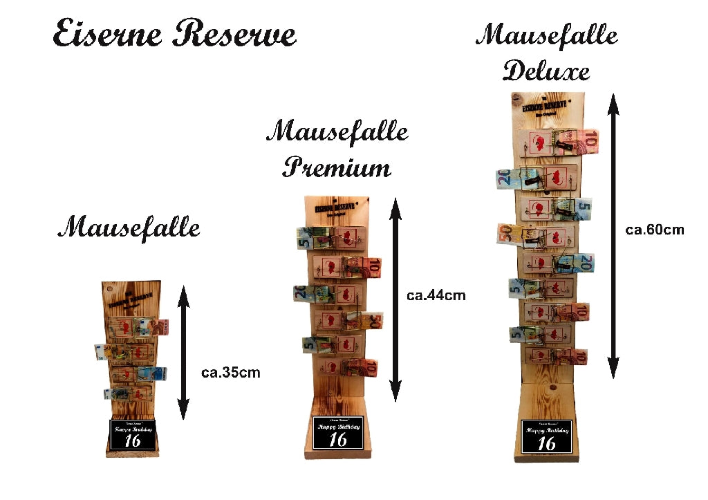 79 Happy Birthday Eiserne Reserve Mausefalle Geldgeschenk 79 Geburt