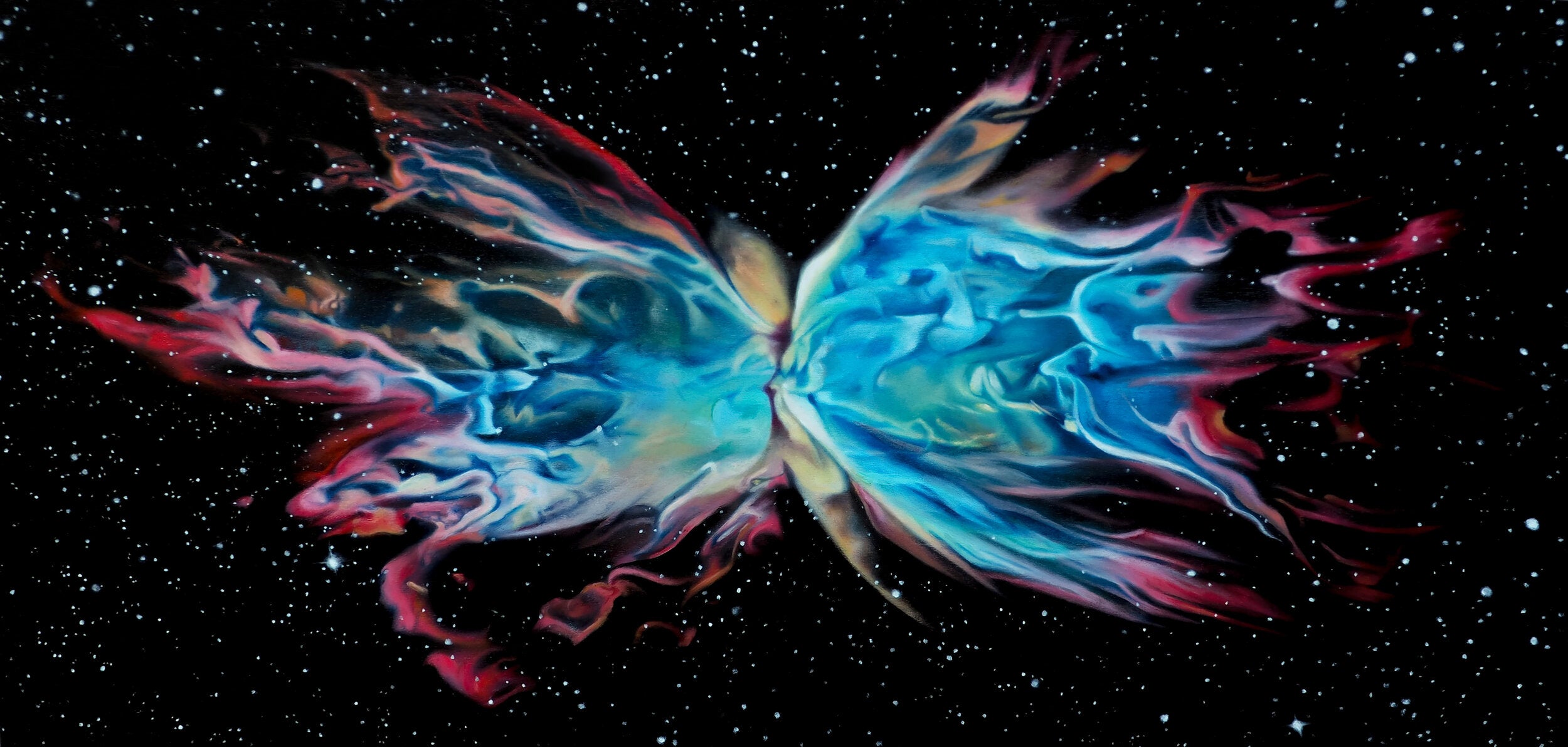 Butterfly Nebula Limited Edition Giclée Anna Irene Art