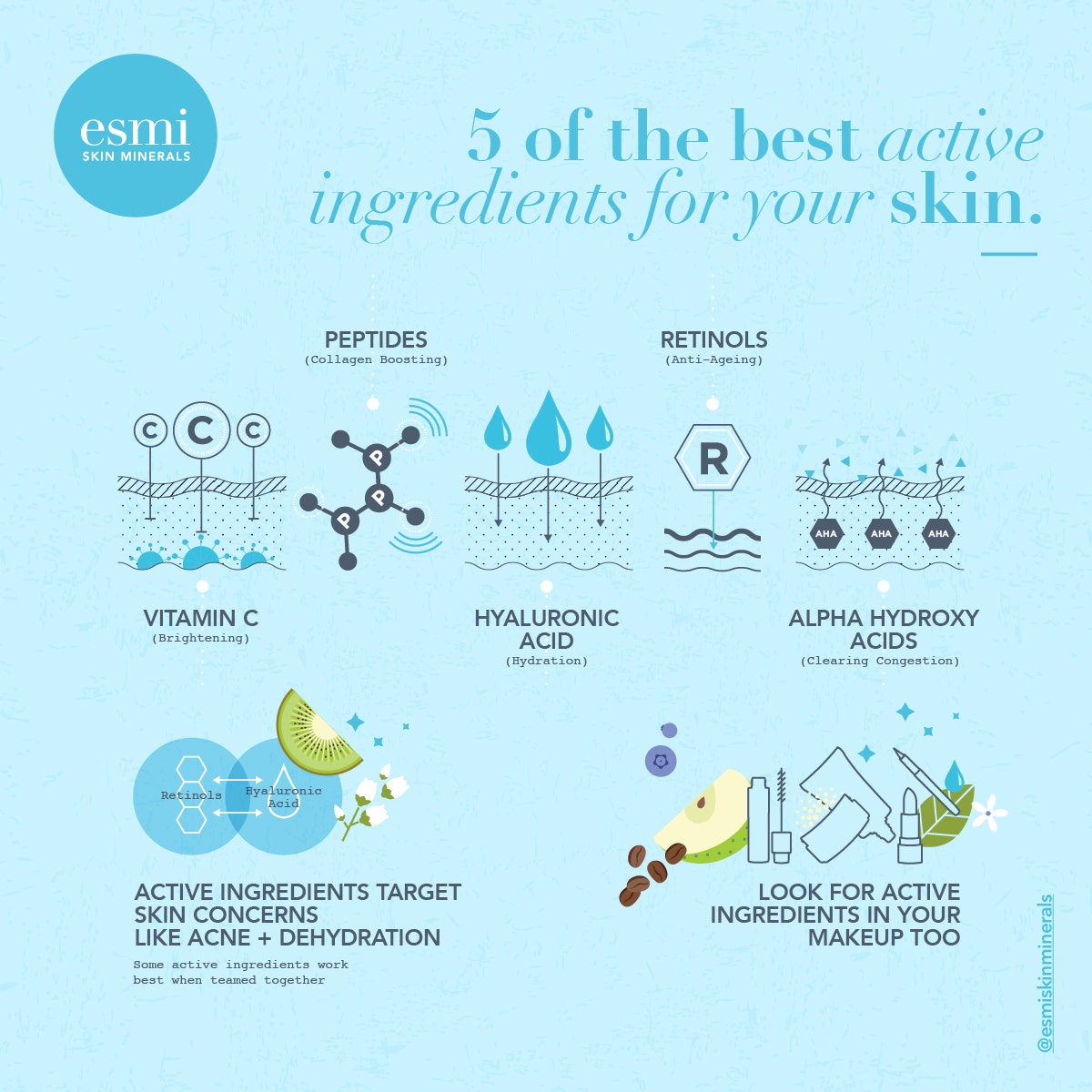 5 Of The Best Active Ingredients Esmi Skin