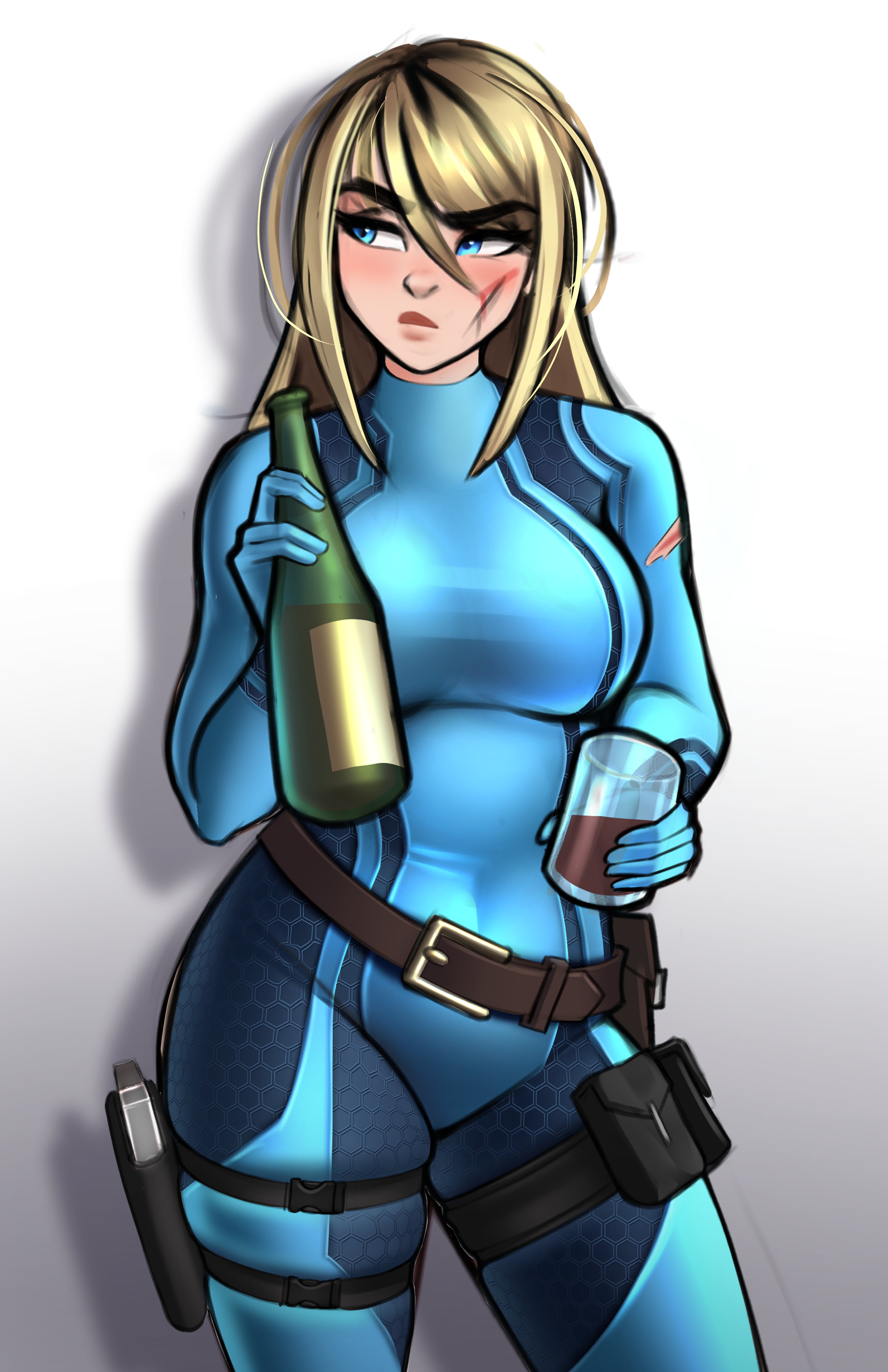 Samus Long Day Jackarydraws