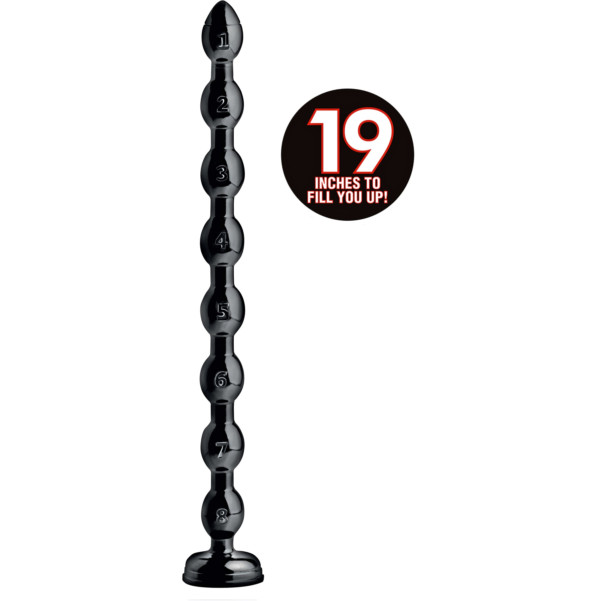 Hosed 19 Inch Beaded Anal Snake Xr Brands