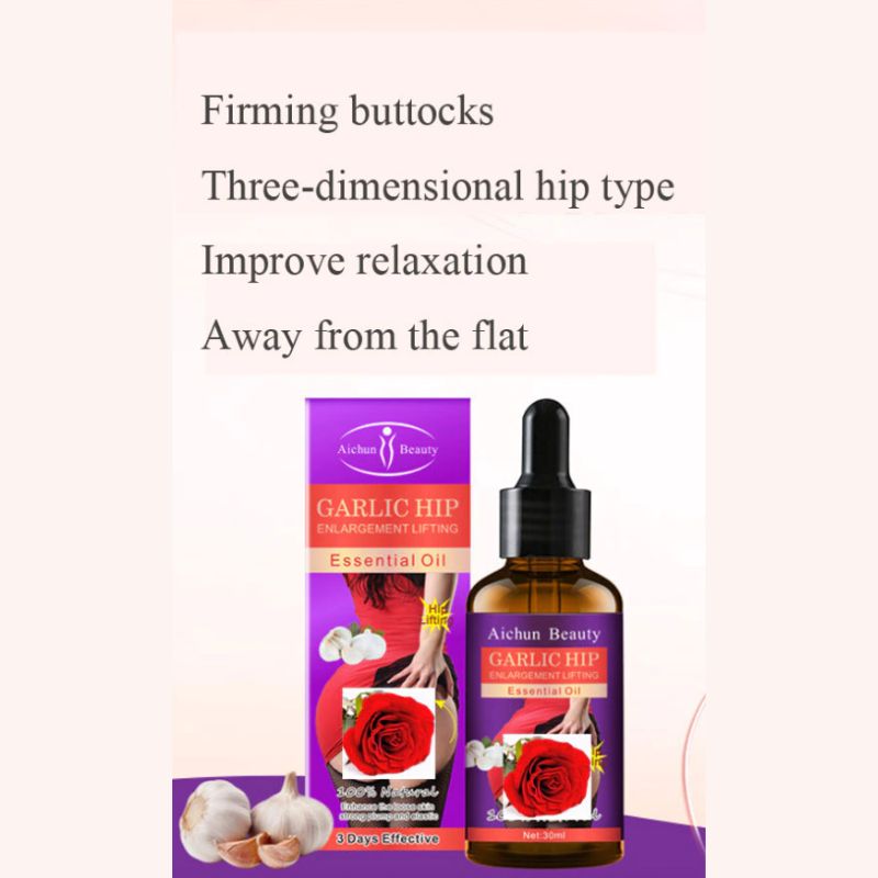 Aichun Beauty Hip Enlargement Oil Garlic Hip Lifting Oil Poshapk