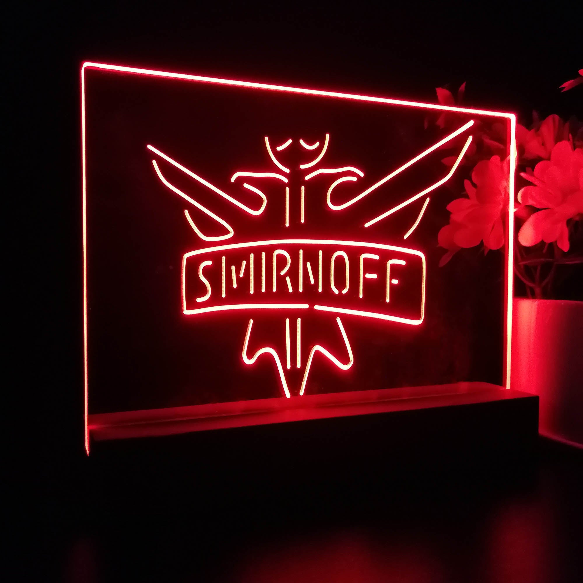 Smirnoff Beverages Neon Pub Bar Sign Led Lamp Pro Led Sign