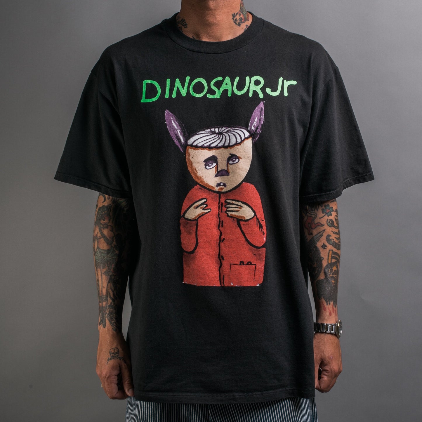 Vintage 90s Dinosaur Jr Without A Sound T Shirt Mills Vintage Usa