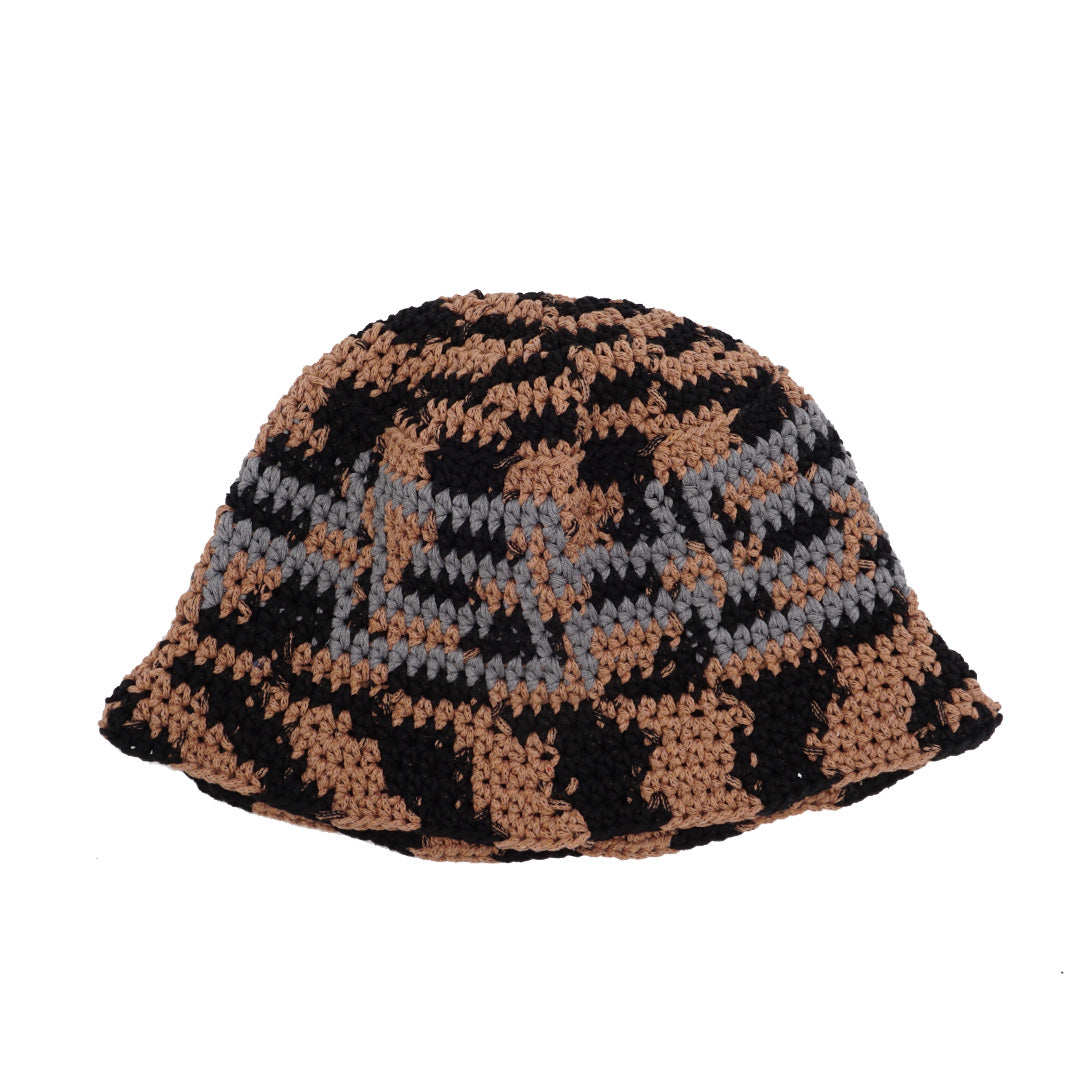 Sexhippies Crocheted Bucket Hat Blacktan Alterior