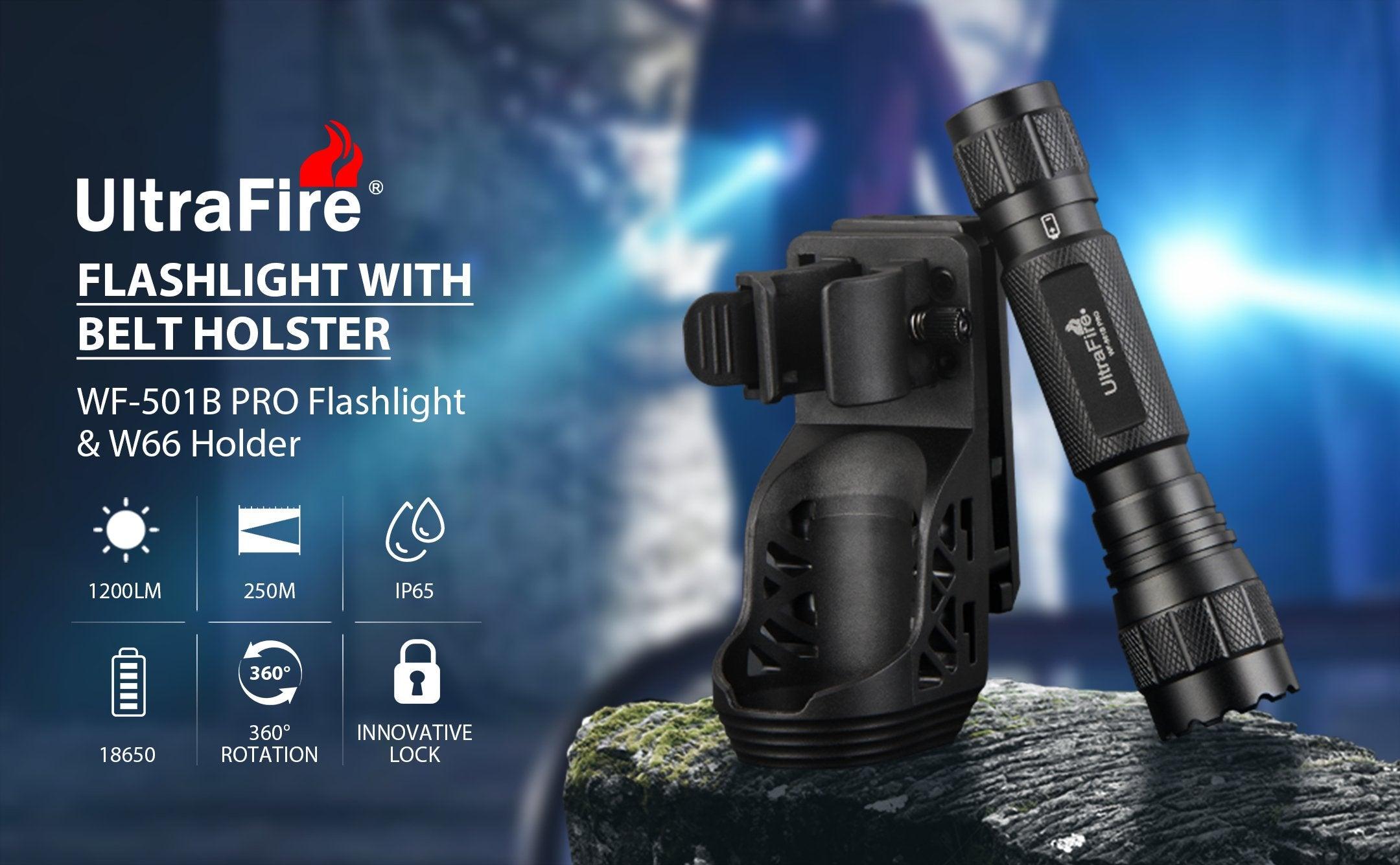 Wf 501b Pro Tactical Flashlight Ultrafire Store