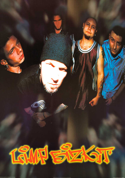 Limp Bizkit 2001 Band Portrait Poster 23x33 Bananaroad