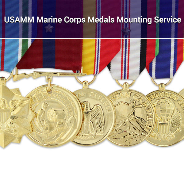 Usamm Marine Corps Medals Mounting Service