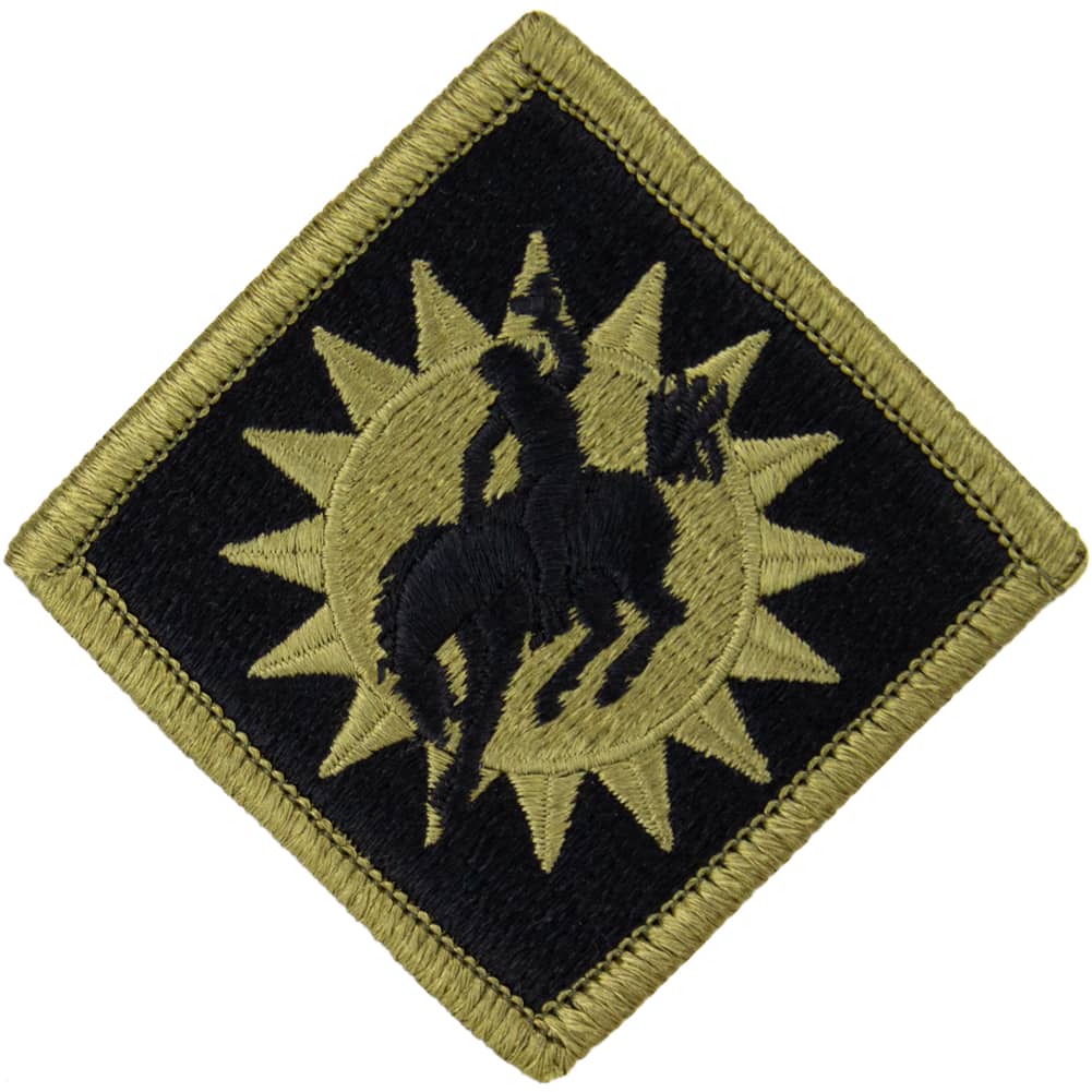 115th Field Artillery Brigade Ocpscorpion Patch Usamm