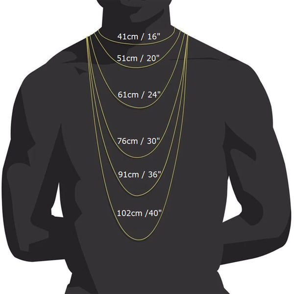 Necklace Size Guide Choosing The Right Necklace Length Sky Austria