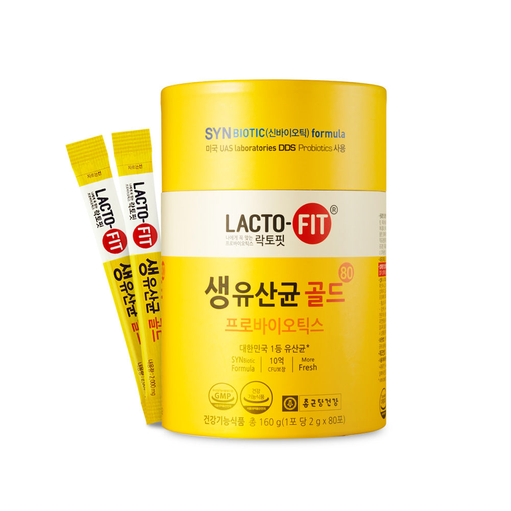 종근당건강 락토핏 생유산균 골드 2g80sachet Lacto Fit Probiotics Gold Sarangmartsg