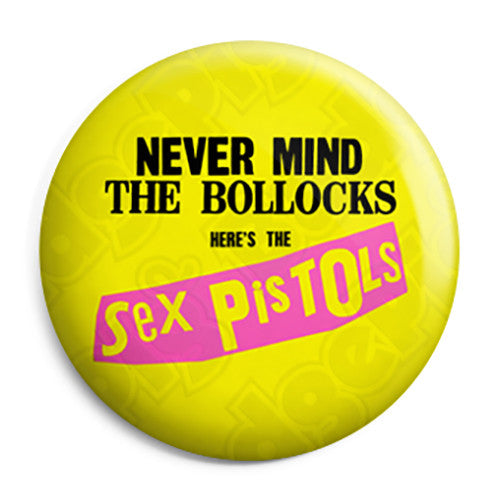 The Sex Pistols Never Mind The Bollocks Button Badge Key Ring