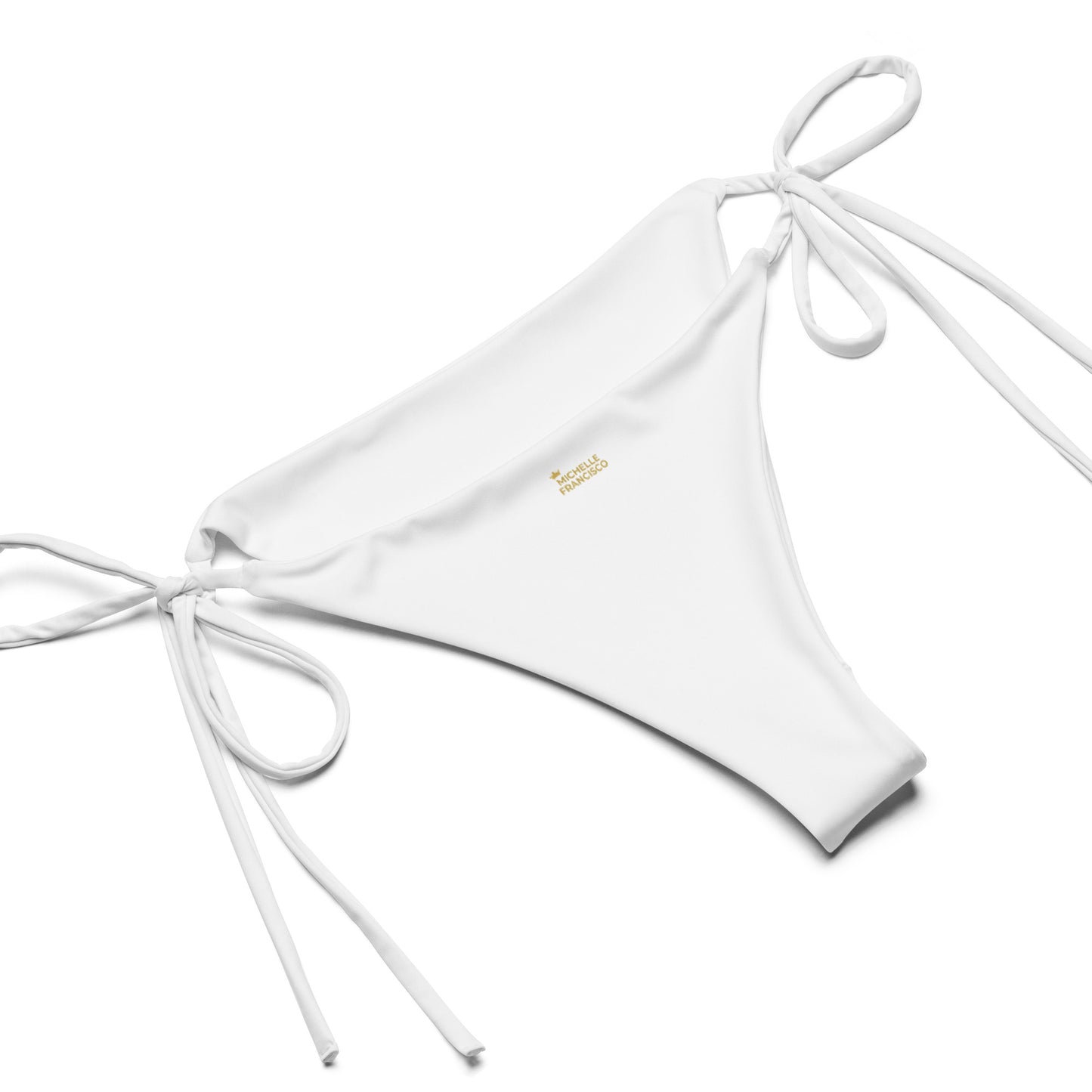 White String Bikini Michelle Francisco