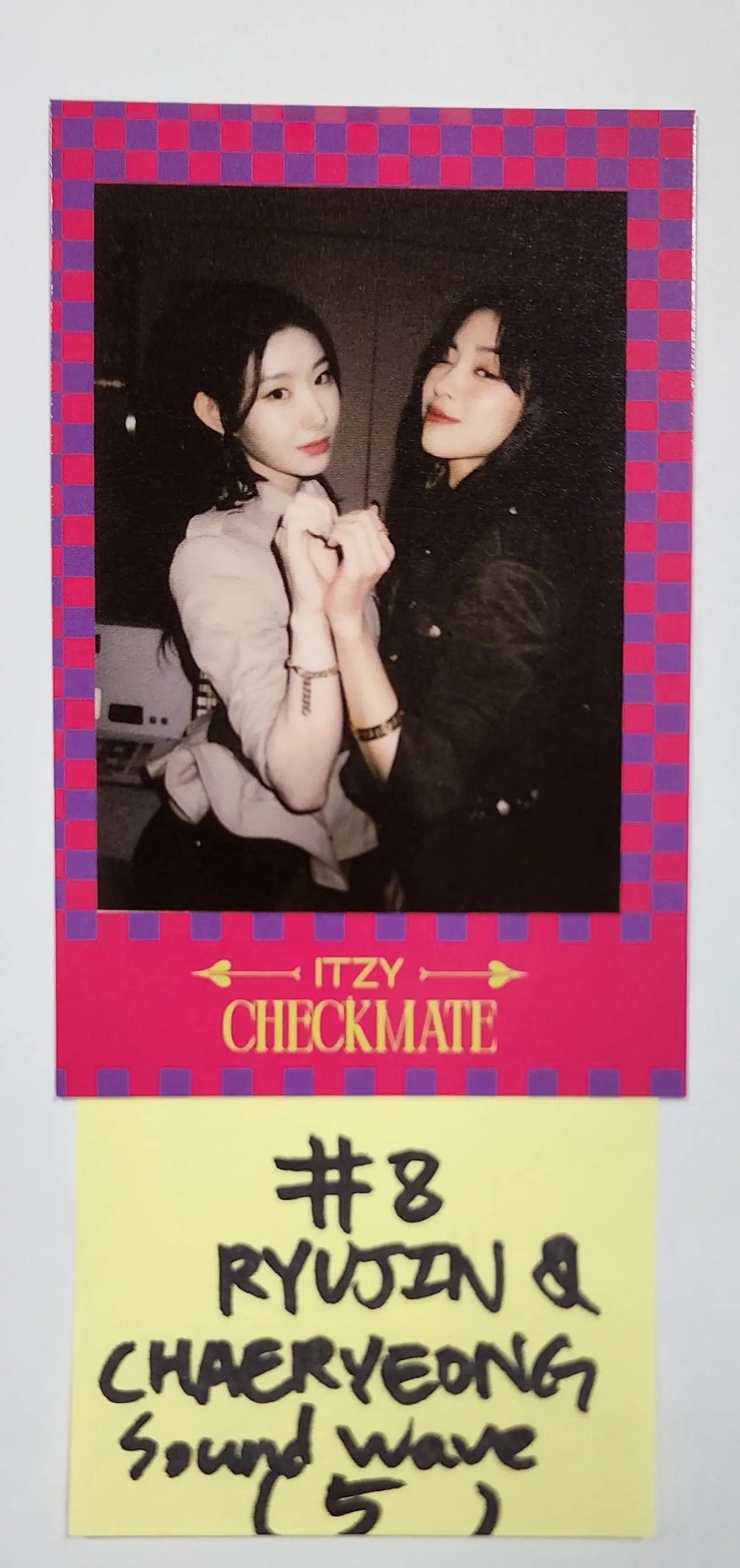 Itzy Checkmate Soundwave Fansign Event Photocard Round 5