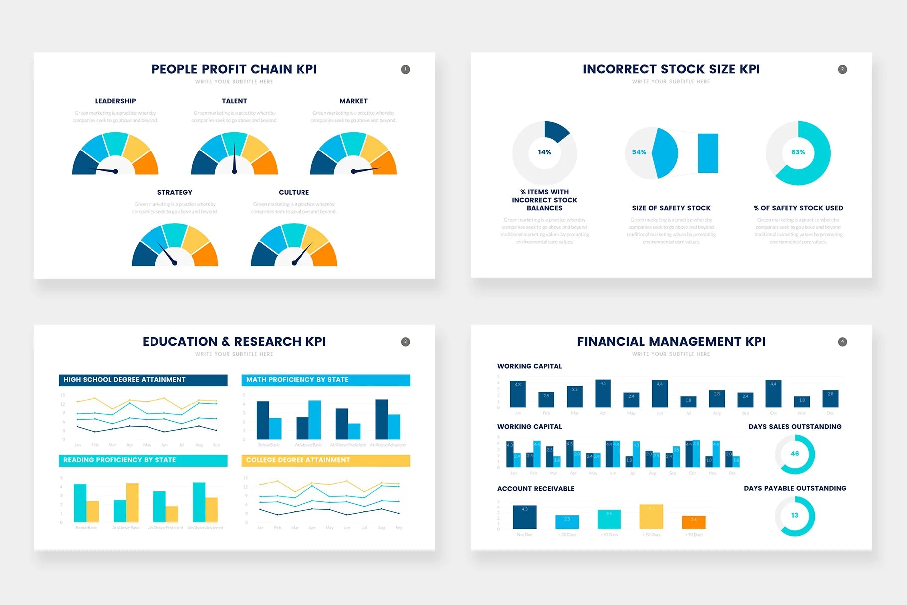 Kpi Infographics Templates Powerpointx Slides Keynote Powerpoint