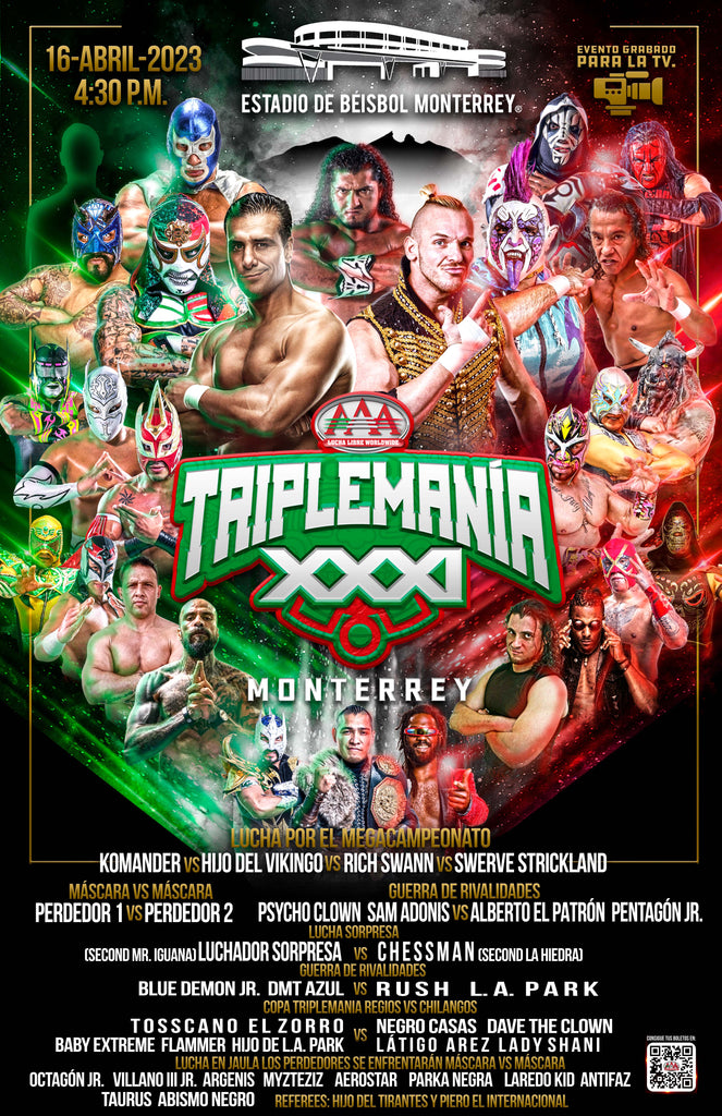 ¿dónde Ver En Vivo TriplemanÍa Xxxi Monterrey Lucha Libreaaa