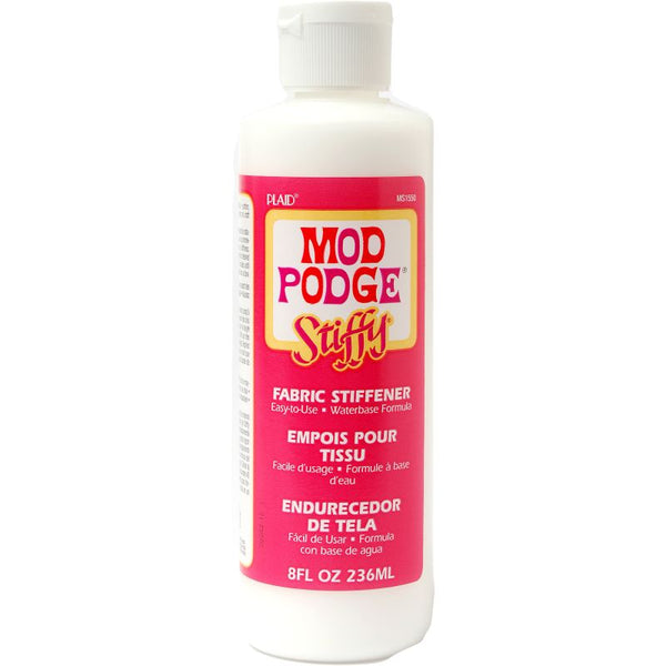 Mod Podge Stiffy Fabric Stiffener 8fl Oz By Plaid Thats Really Crafty