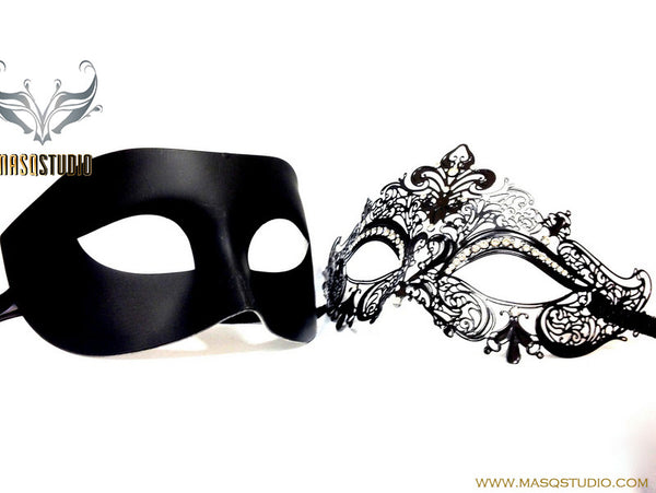 Couples Masks Masquerade Mask Studio