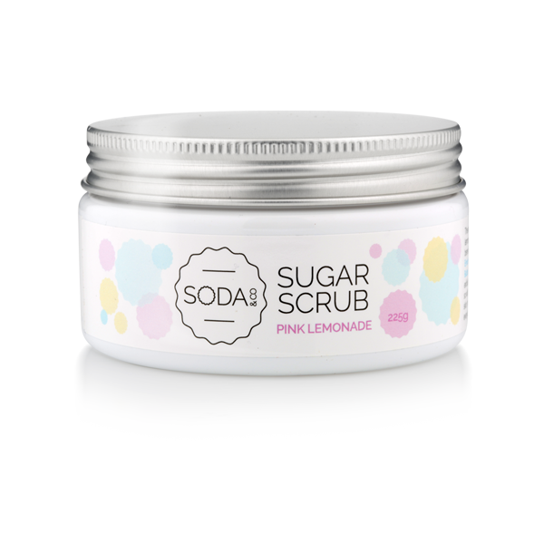 Sugar Scrub Pink Lemonade Soda And Co Natural Skin Care Australia