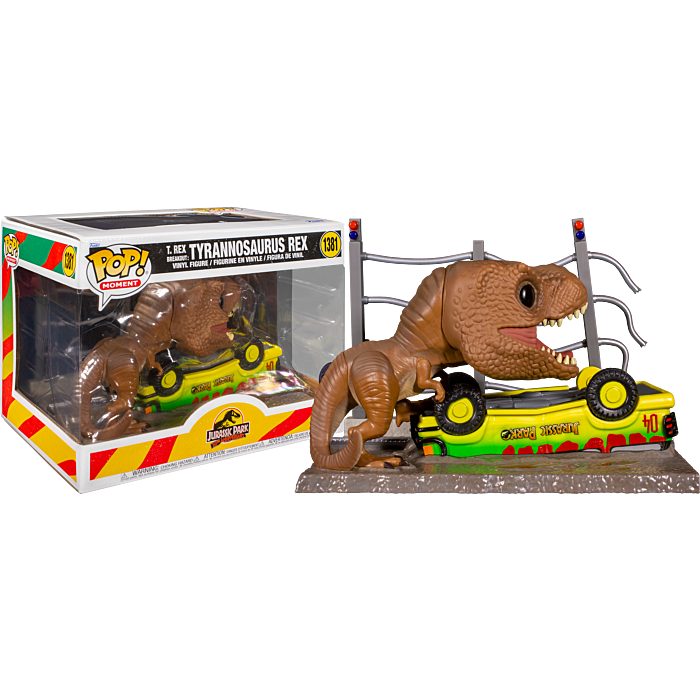 Funko Pop Moment Jurassic Park T Rex Breakout Tyrannosaurus Rex