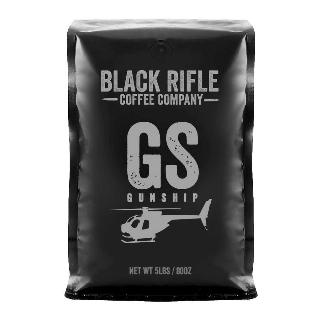 Rmef Tagged Logo Gunship Black Rifle Coffee Company