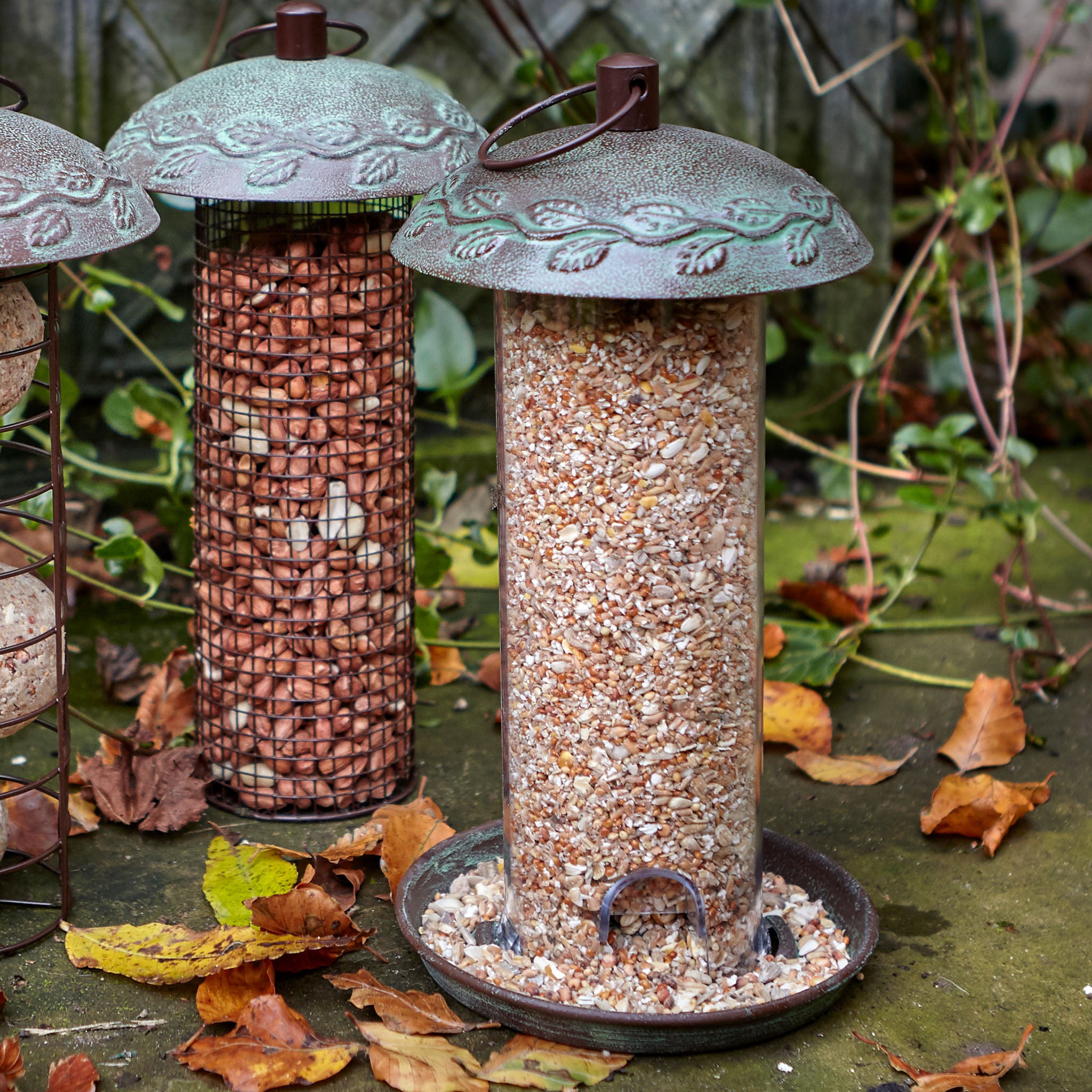 Peckish Secret Garden Seed Feeder Wild Bird Feeders Peckish Uk