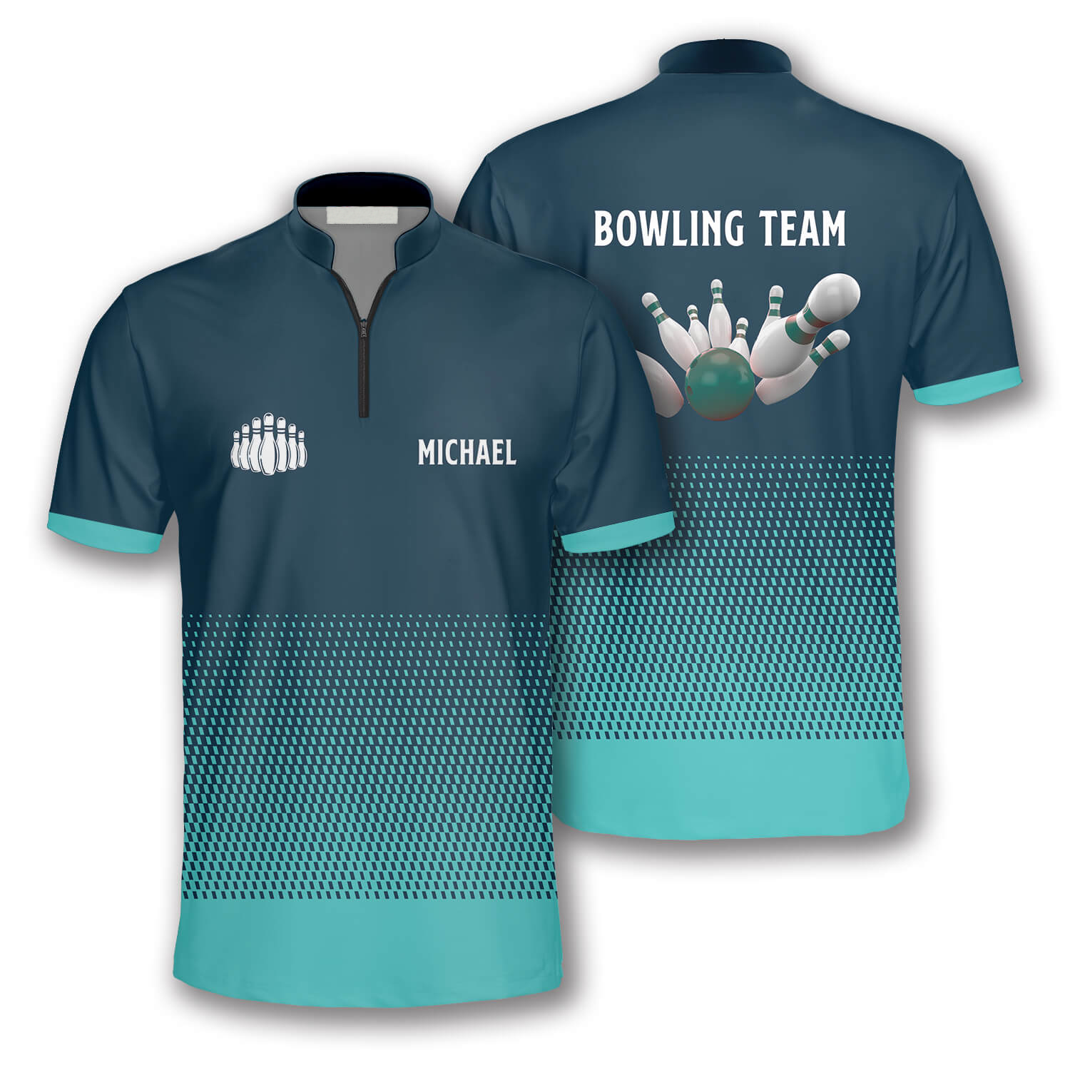 Winning Team Custom Bowling Jerseys For Men Bowling Shirt For Men Cu