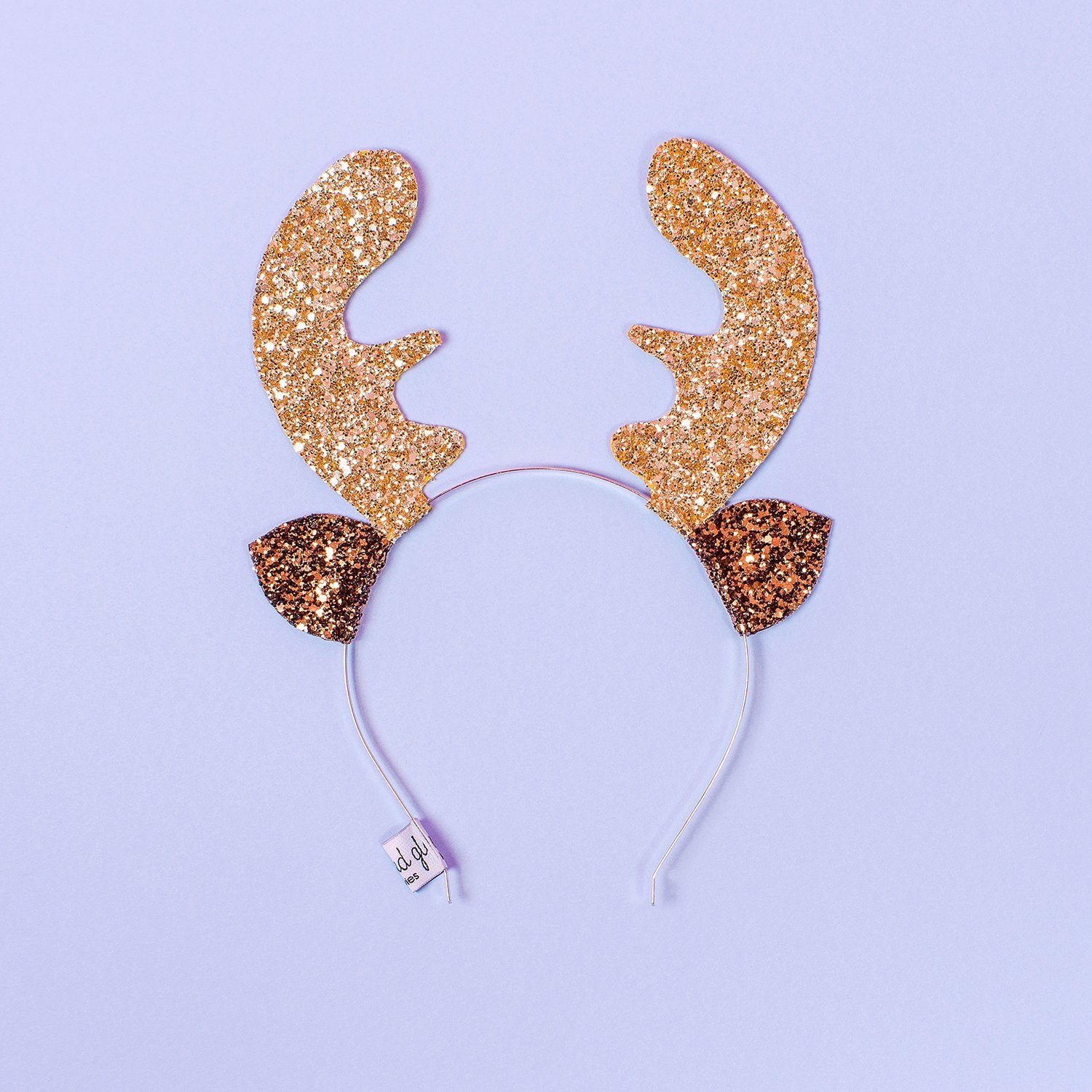 Glitter Reindeer Antler Headband Crown And Glory