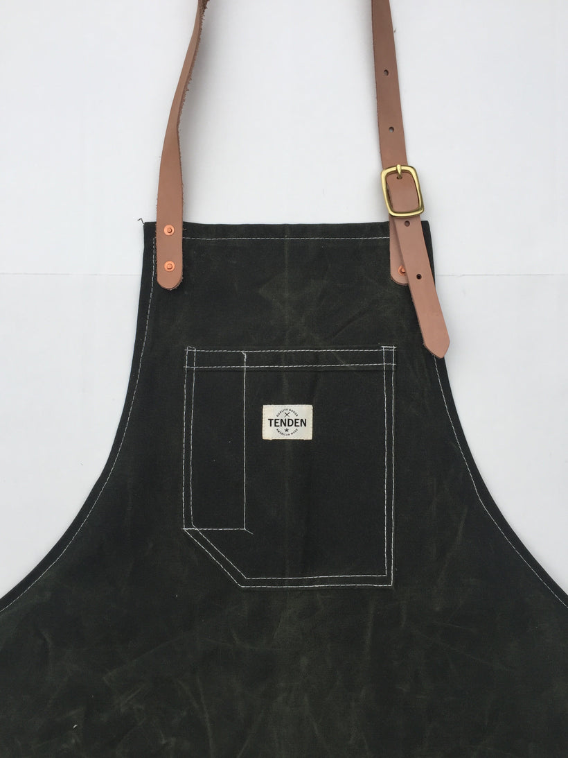 Waxed Canvas Shop Apron Tenden