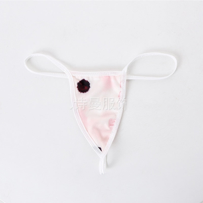 Strawberry Cow Cosplay Lingerie Set Petplay Costume Ddlg Shop Ddlg