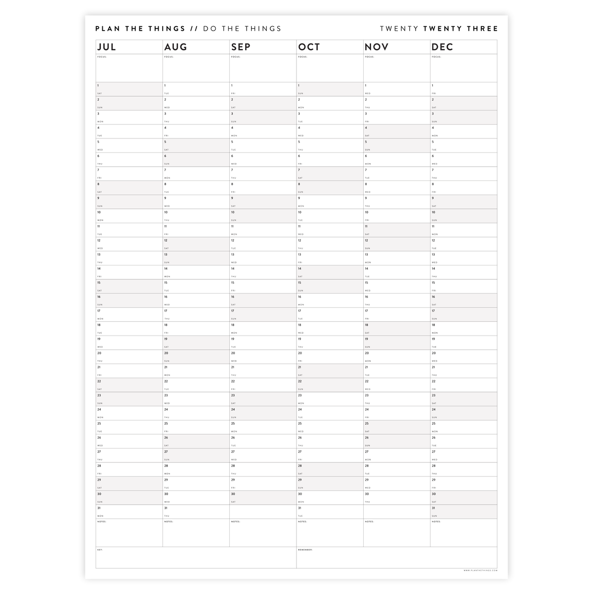 6 Month Calendar Printable 2023 Printable Calendar 2023