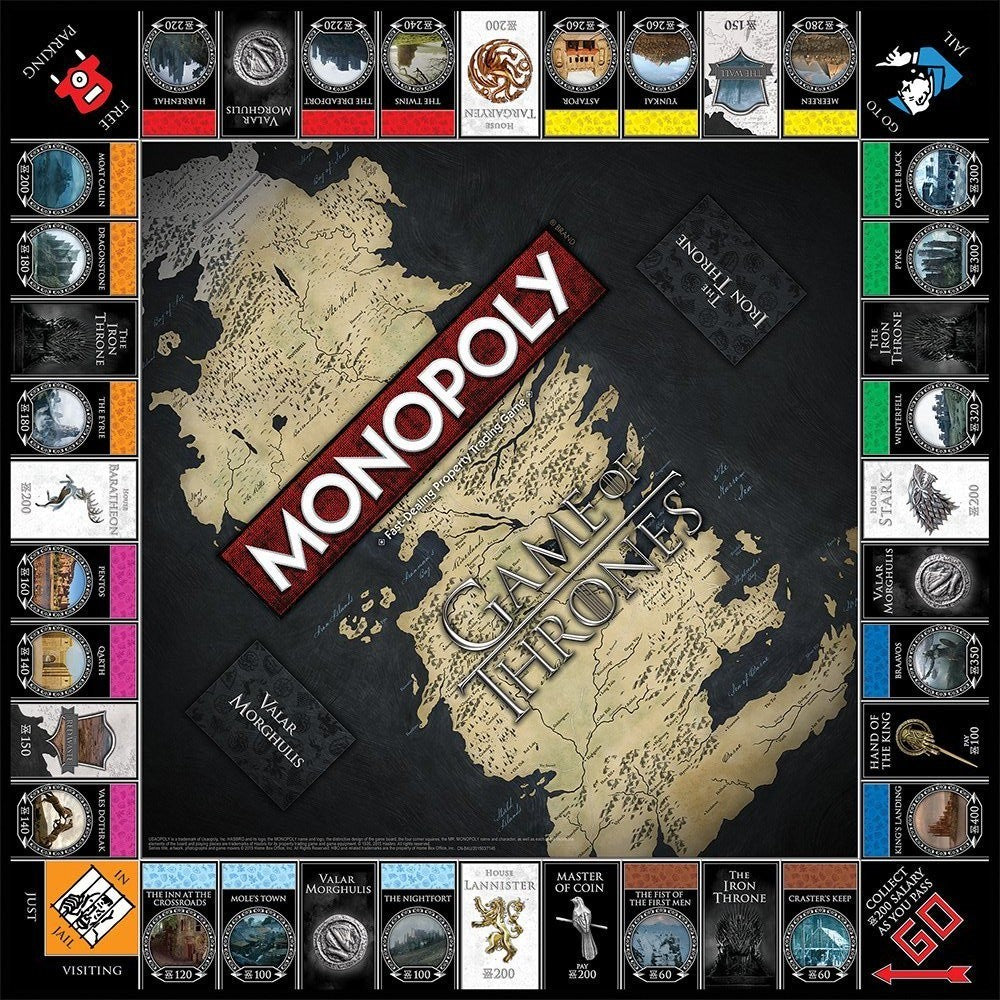 Monopoly Game Of Thrones Collectors Edition Hobbies N Games