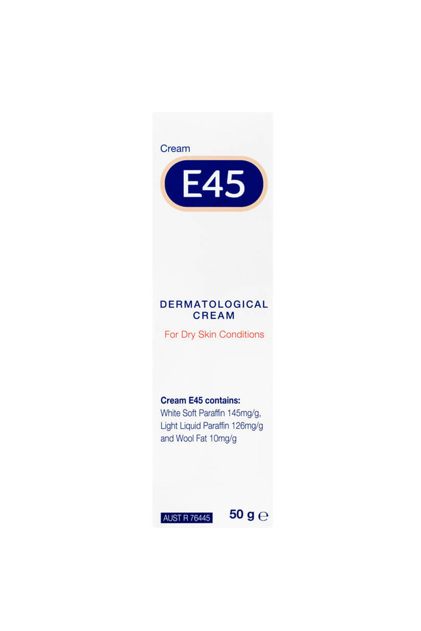 E45 Moisturising Cream For Dry Skin And Eczema 50g Life Pharmacy St Lukes