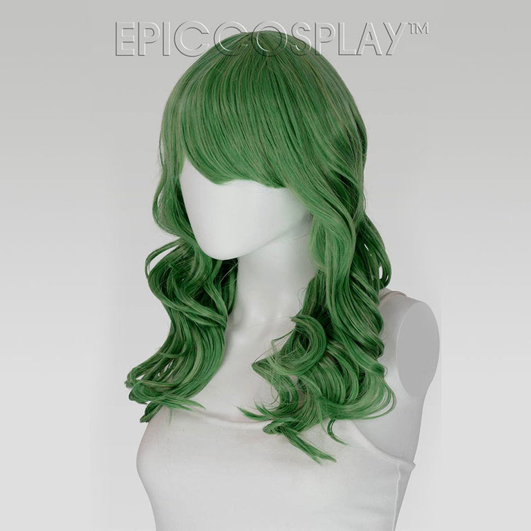 Hestia 22 Inch Clover Green Curly Wavy Cosplay Wig